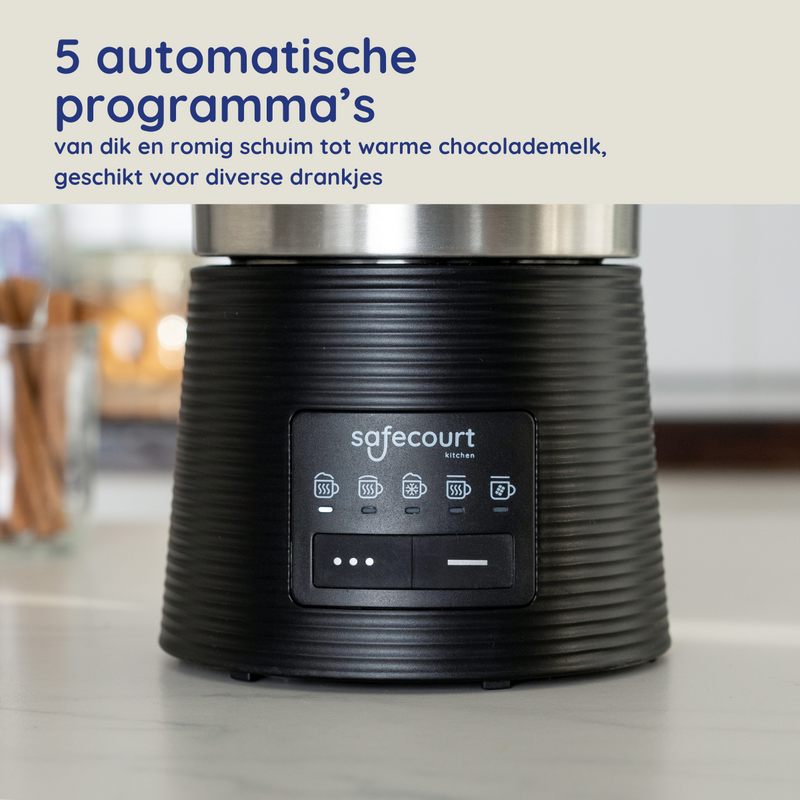 Melkopschuimer crystal - Safecourt Kitchen