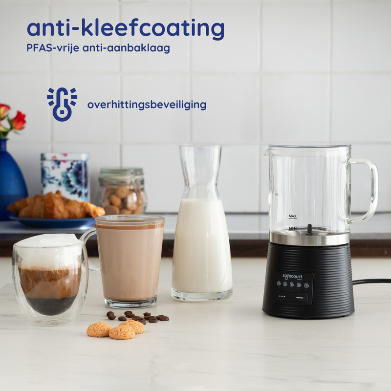Melkopschuimer crystal - Safecourt Kitchen